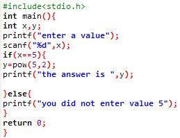 Below is a C program with errors. Use it to answer the question that ...